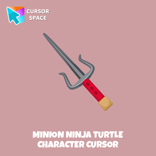 Cute Cursor Minion Ninja Turtle Character - Cursor Pack | Cursor Space